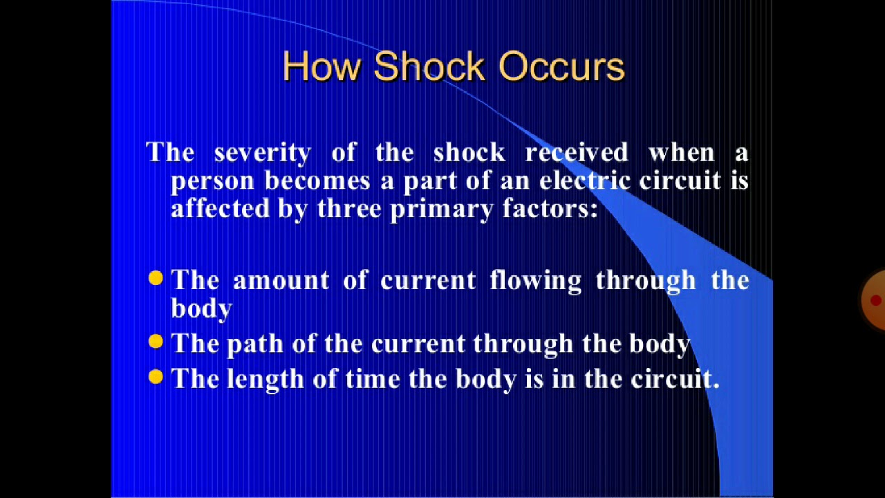 Electric shock - YouTube