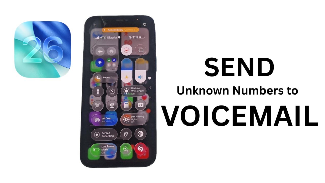 How to Send Unknown Numbers to Voicemail on iPhone iOS 26 - YouTube