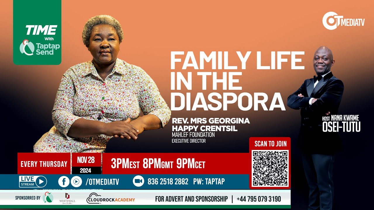 FAMILY LIFE IN THE DIASPORA - Rev. Mrs Georgina Happy Crentsil - YouTube