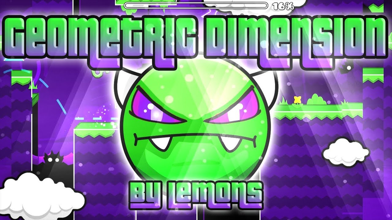 Geometric Dimension (By Lemons) Complete | Geometry Dash [Easy Demon ...