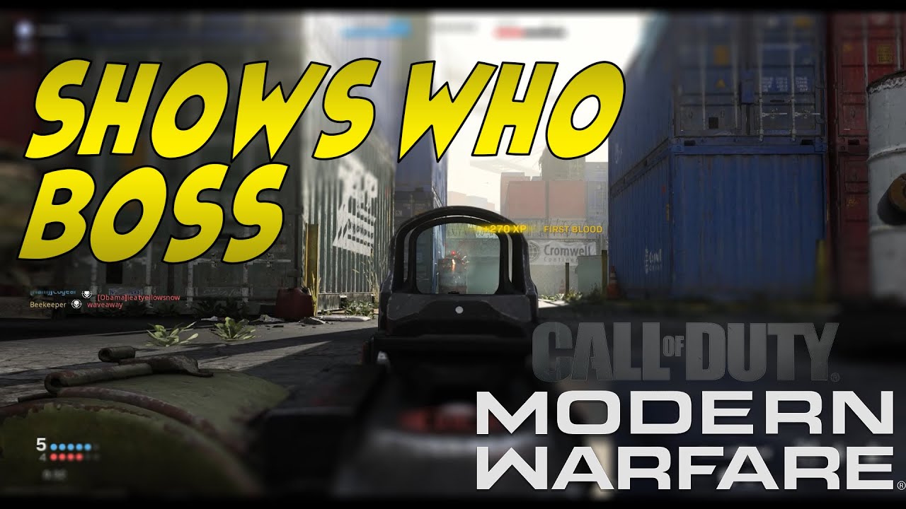 9 Win Streak ? GunFight Call Of Duty: Modern Warfare - YouTube