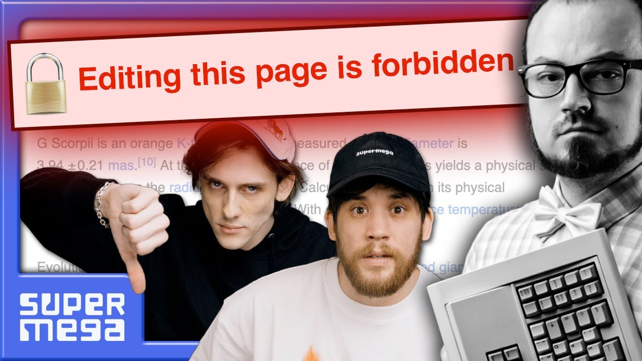 Wikipedia Mod Wants Us Dead | supermegashow - 040 - YouTube