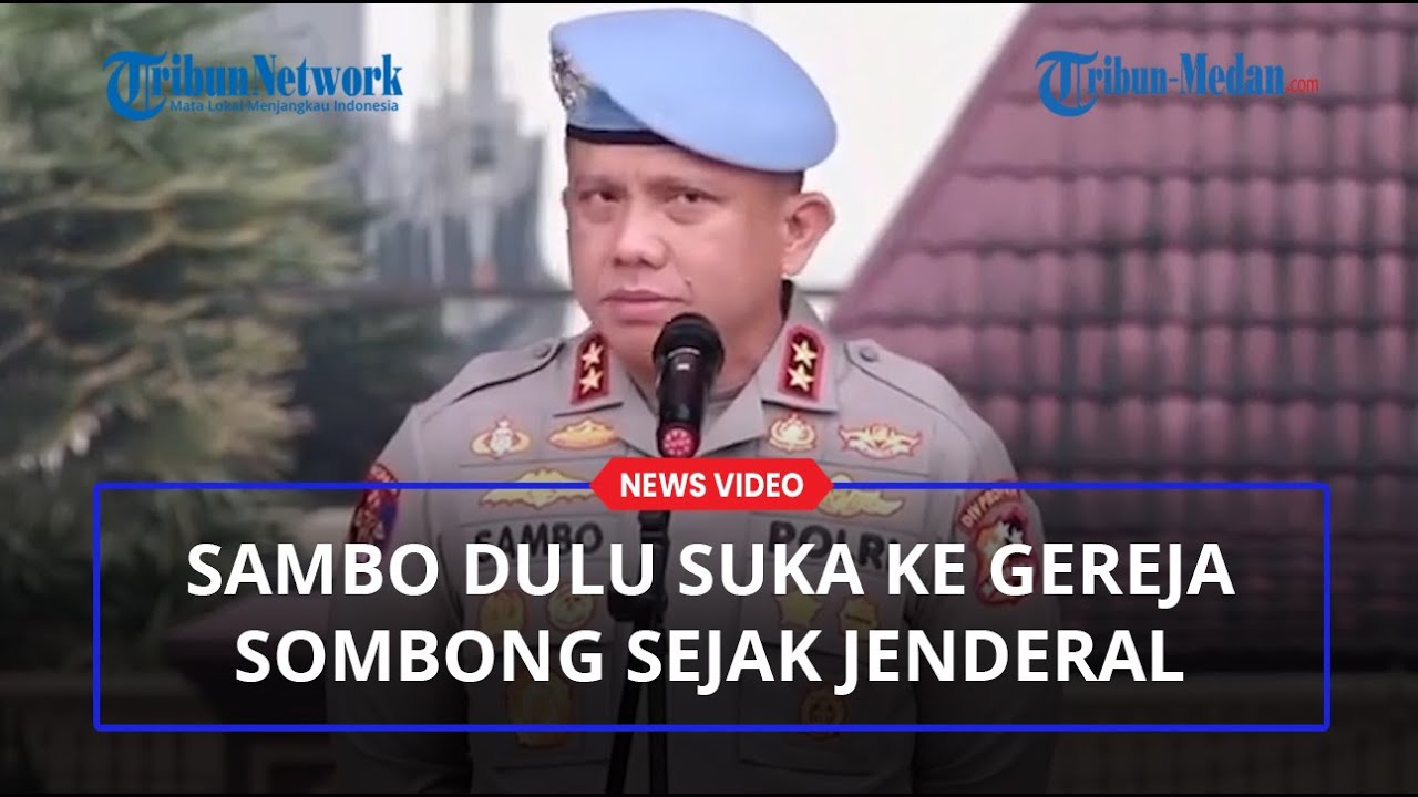 Fredy Sambo Dulu Suka ke Gereja, Kini Berubah Sombong Sejak Menjadi ...