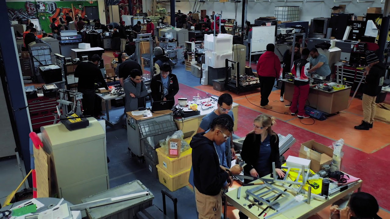 FIRST ROBOTICS COOPERTITION - YouTube