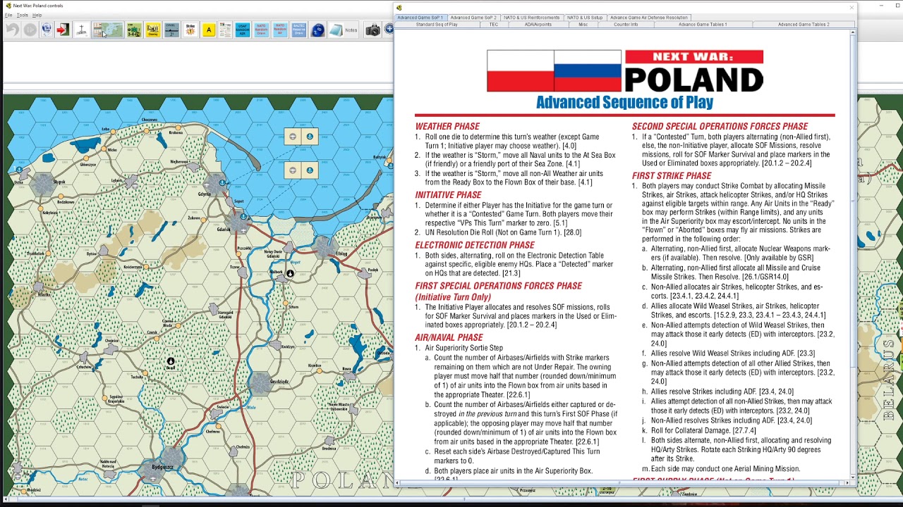 Next War Poland ¦ Reglas avanzadas ¦ First Strike Phase ¦ Ataques ...