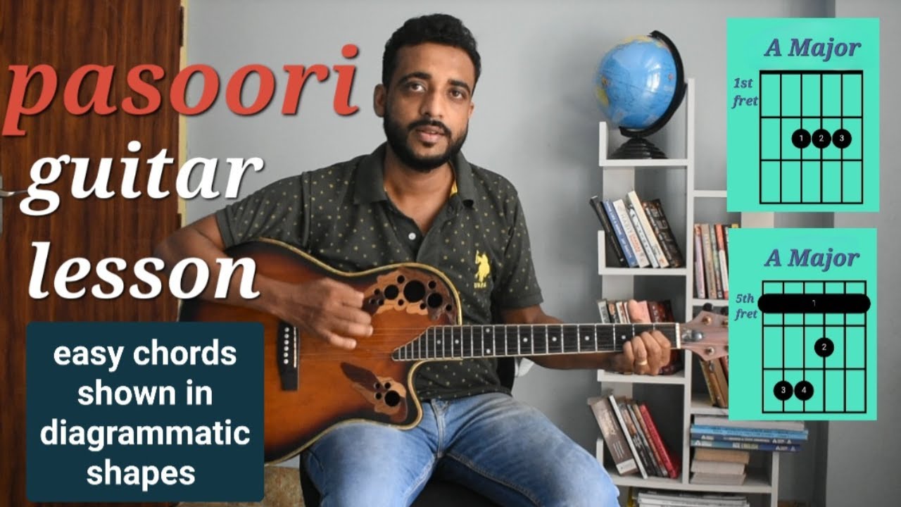 PASOORI COKE STUDIO | COMPLETE GUITAR LESSON | EASY CHORDS | GUITAR ...