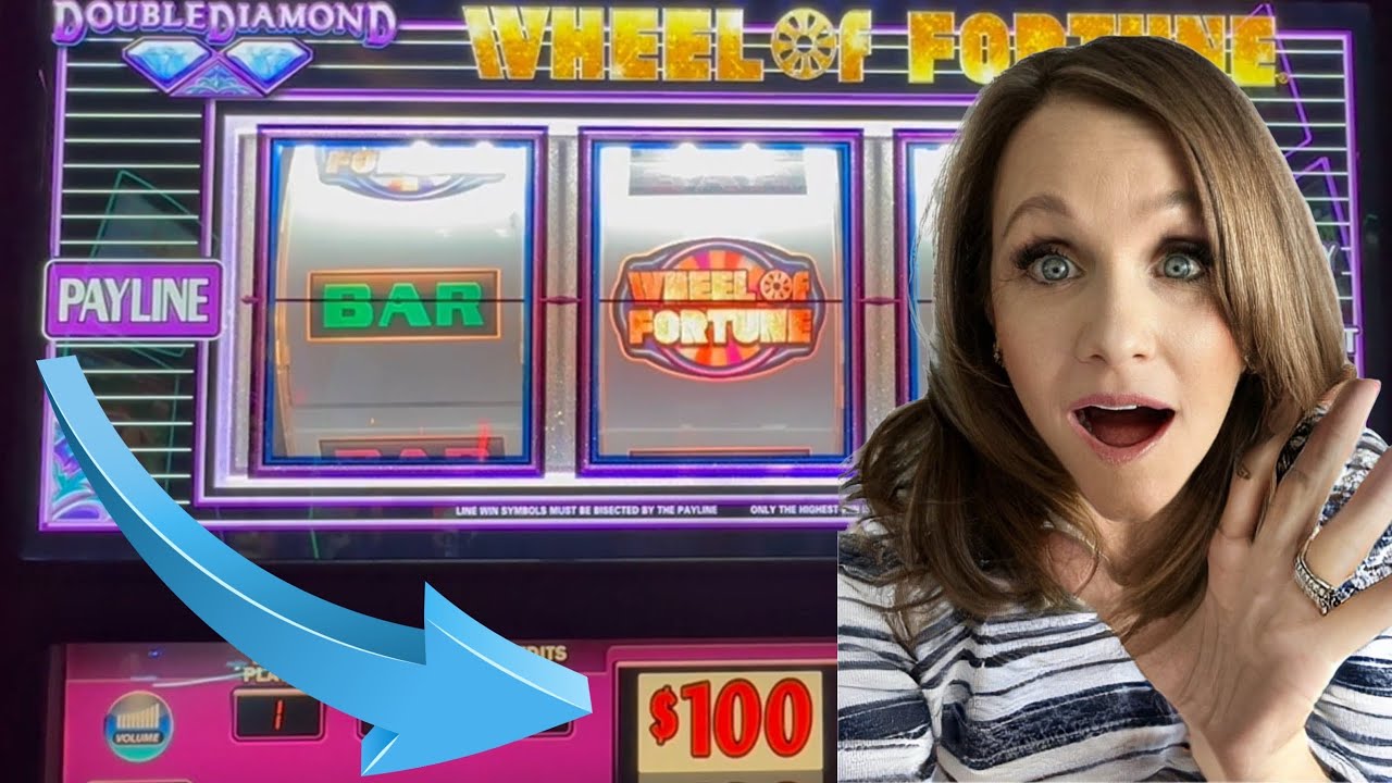 $100 Wheel of Fortune Jackpot and Rare Old School Slots in Las Vegas ...