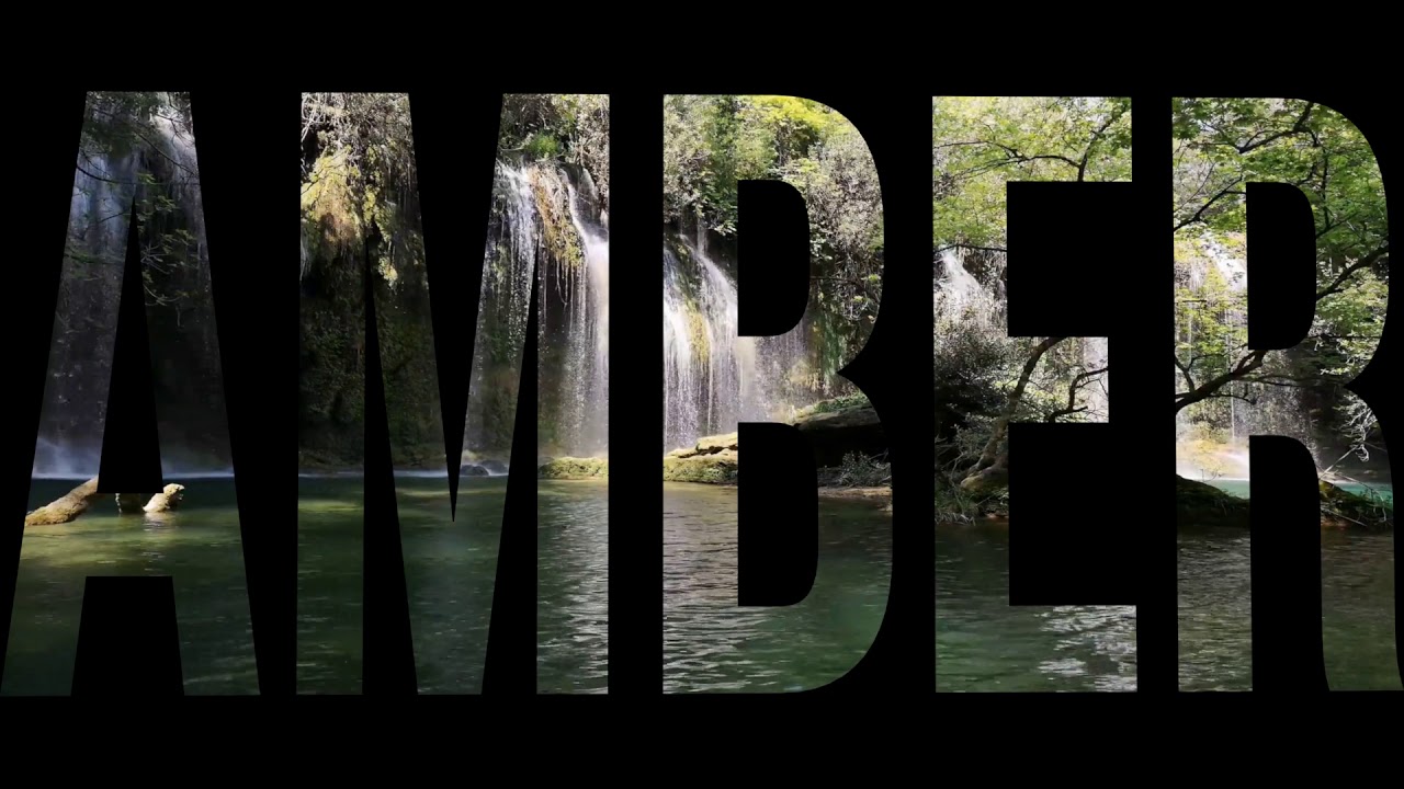 Amber Text Render Version 1 - YouTube