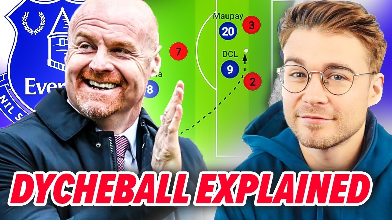 DYCHEBALL EXPLAINED! ⚽️ | HOW EVERTON WILL SET UP UNDER SEAN DYCHE ...