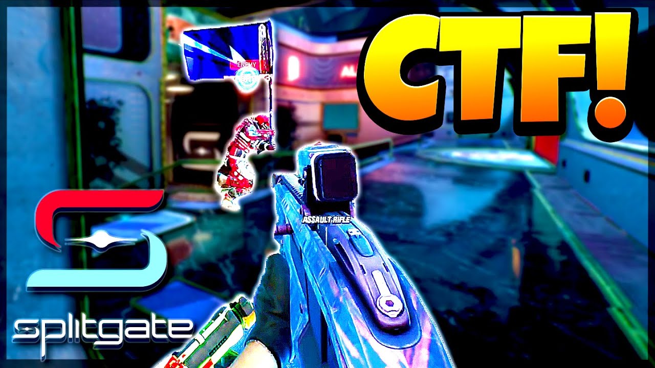 What Capture The Flag Looks Like in Splitgate - YouTube