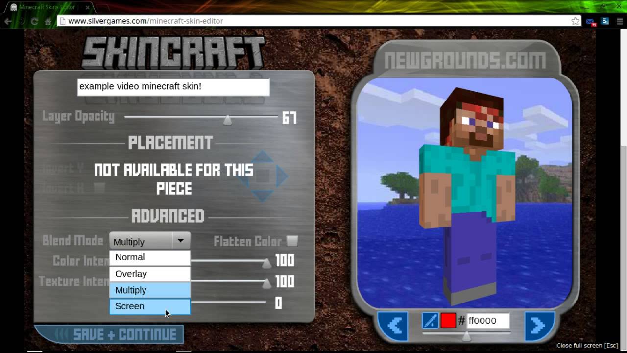 Silvergames Minecraft