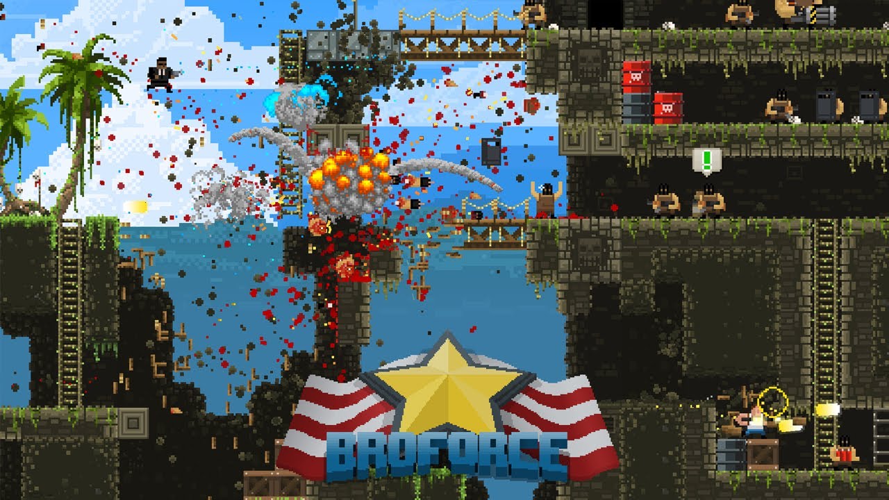 BroForce Beta - Détente et un peu de rage [HD] - YouTube