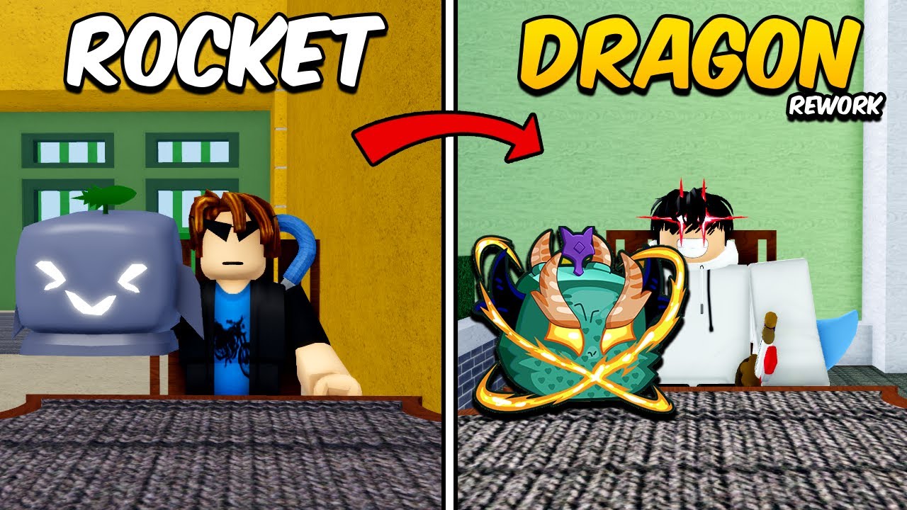 (SPEEDRUN) Trading From Rocket To Dragon Rework in One Video! (Blox ...