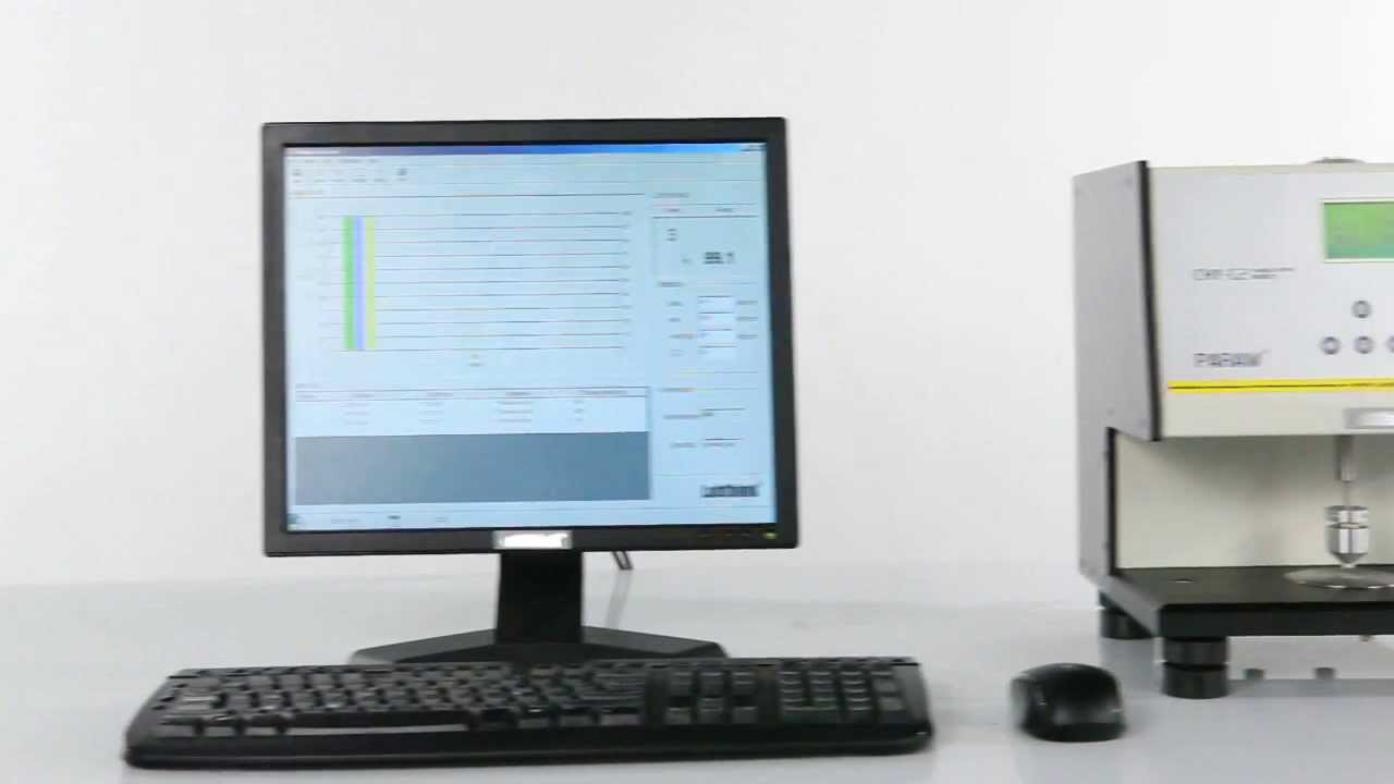 Labthink CHY C2 Thickness Tester - YouTube
