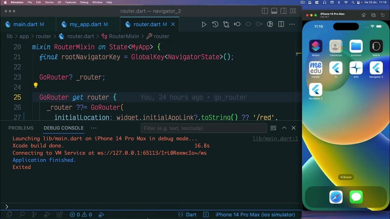 Flutter navigator 2.0 - 25 Deep Links - parte 5 - YouTube