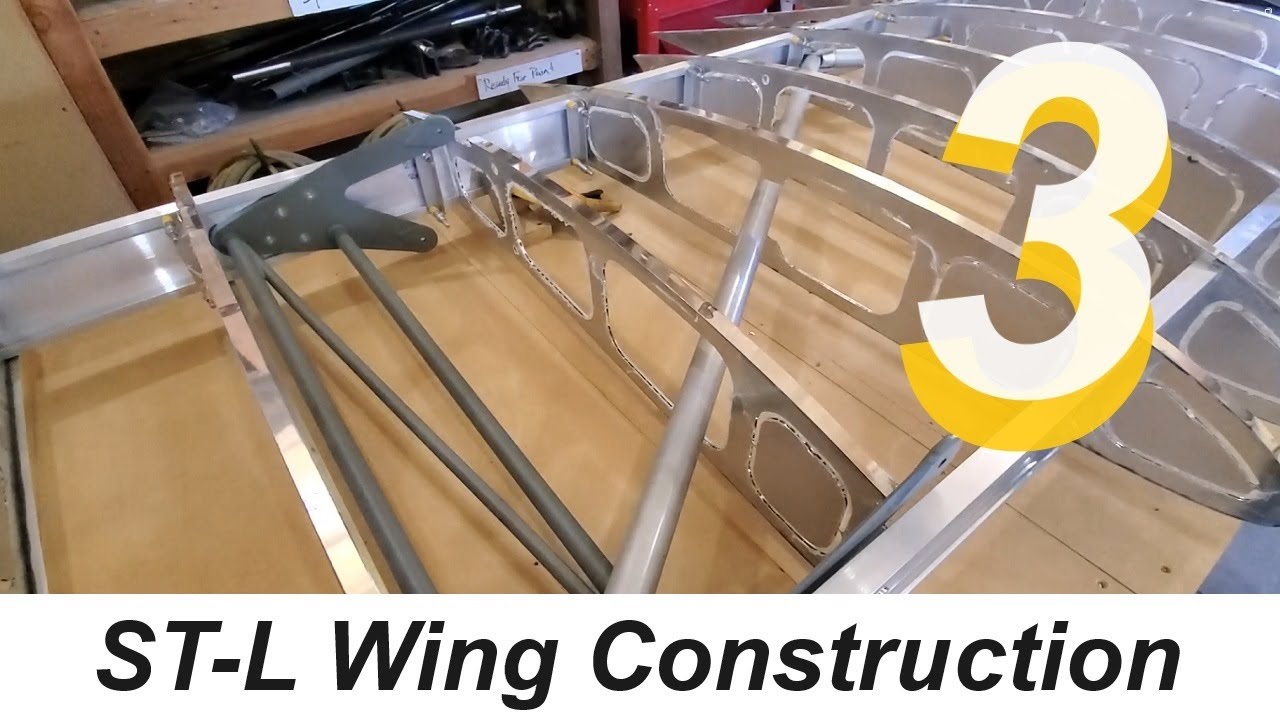 ST-L Wing Construction Part 3 - YouTube