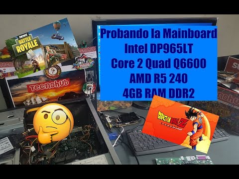 Revisando y probando la Mainboard Intel DP965LT - YouTube