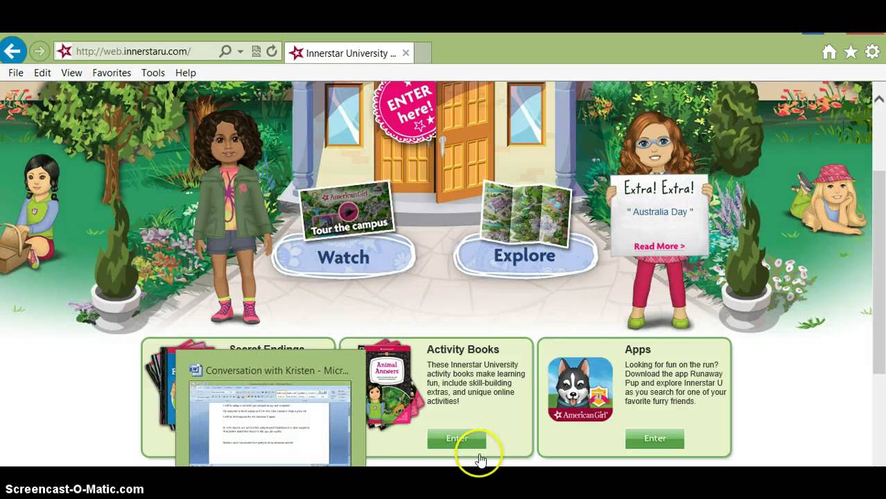 The activity on Innerstar U part one - YouTube