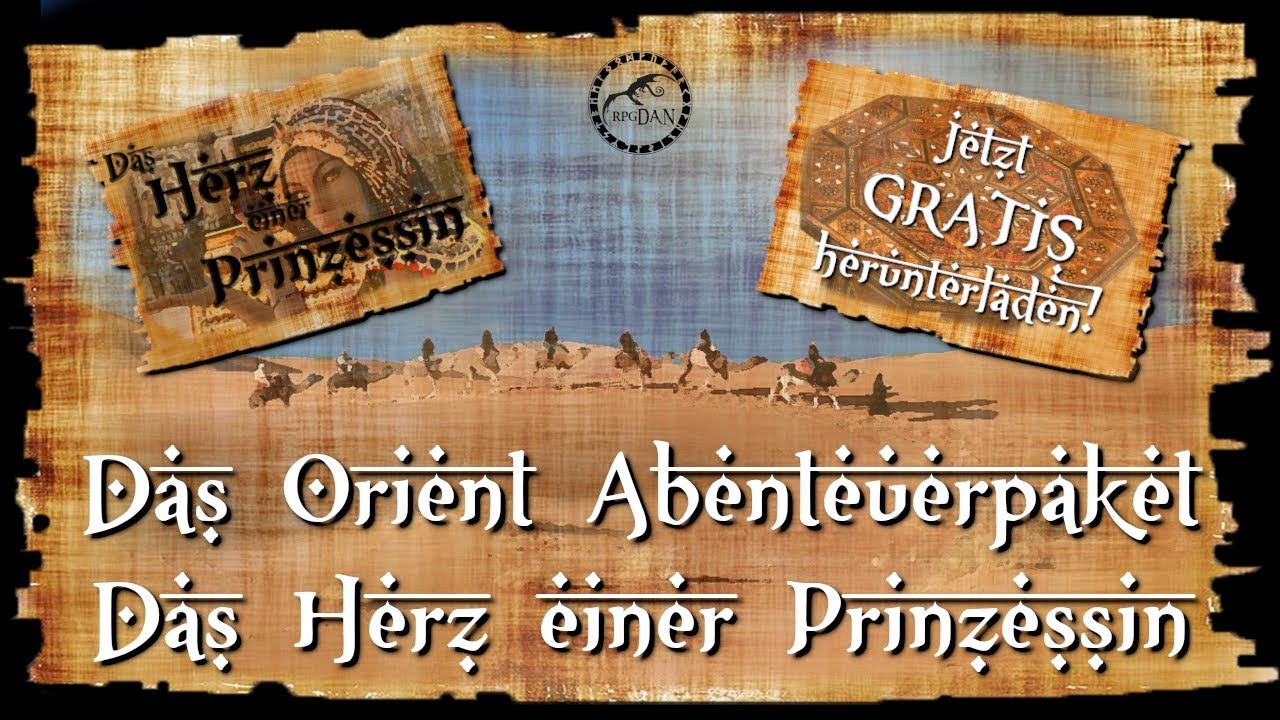 Das Orient Abenteuerpaket "Das Herz einer Prinzessin" zum Lets Play ...