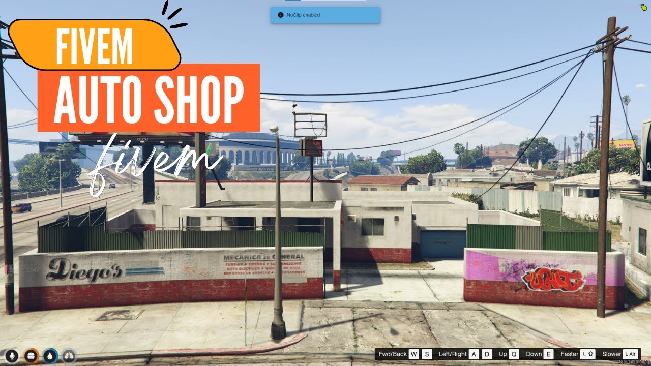 FiveM Auto Shop MLO - YouTube