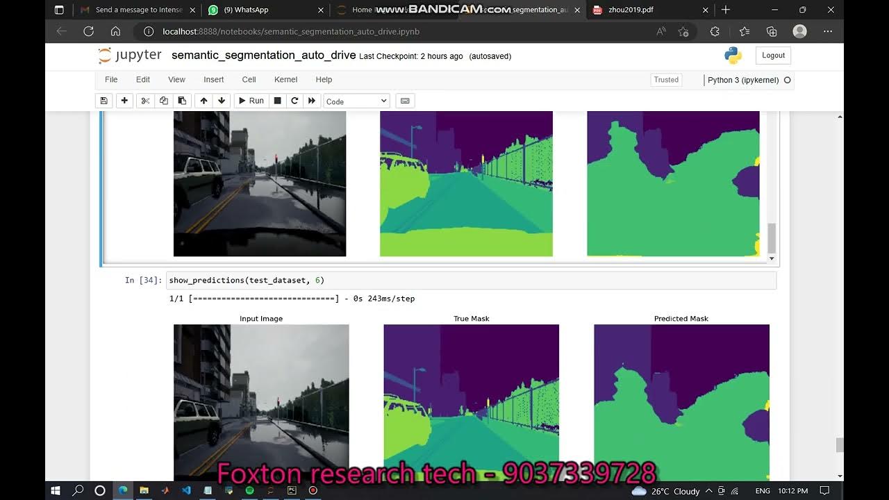 semantic segmentation for autonomous driving - YouTube