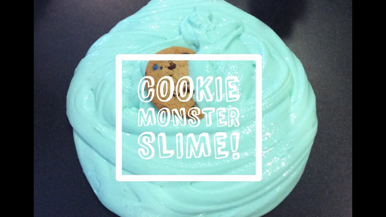 Making Slime in The Woods! Giant Monstrous COOKIE MONSTER Slime with ...