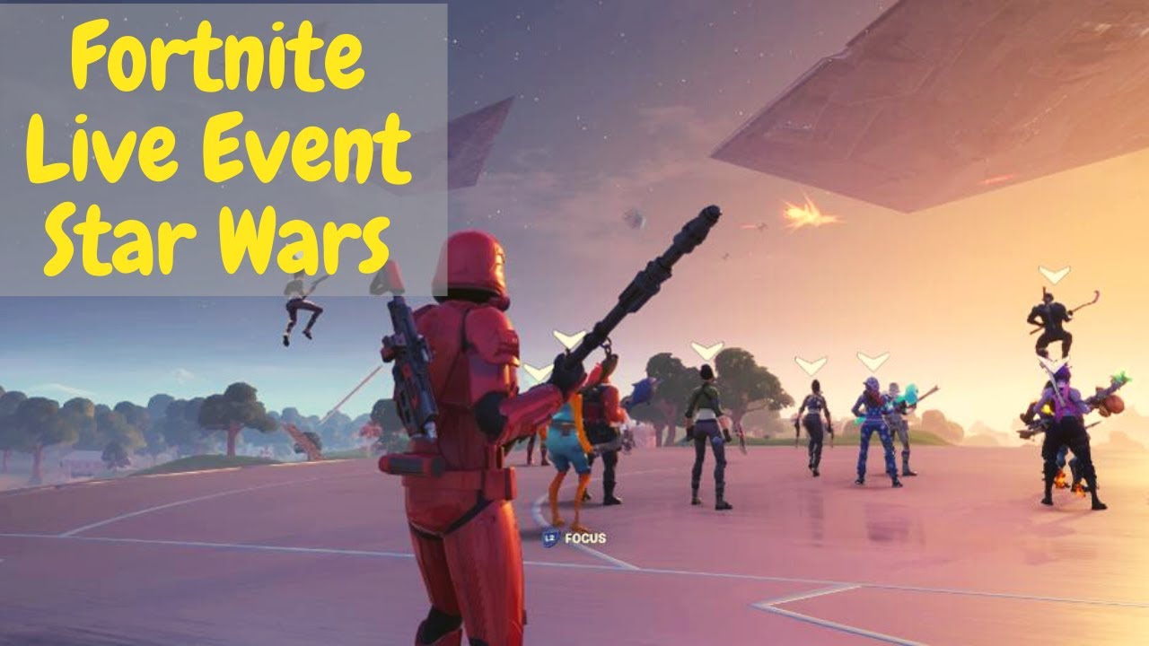 Fortnite Live Event Star Wars - YouTube