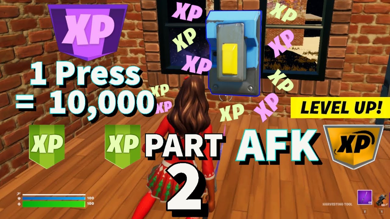 NEW *AFK XP GLITCH* PART 2 * 1 Press Button Glitch * PART 2 Season 2 ...