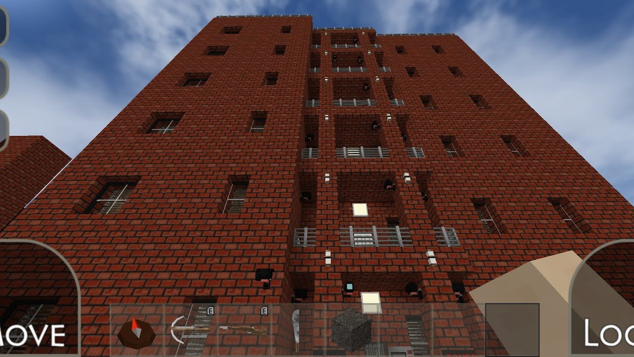 Survivalcraft II Apartment Building Tour - YouTube