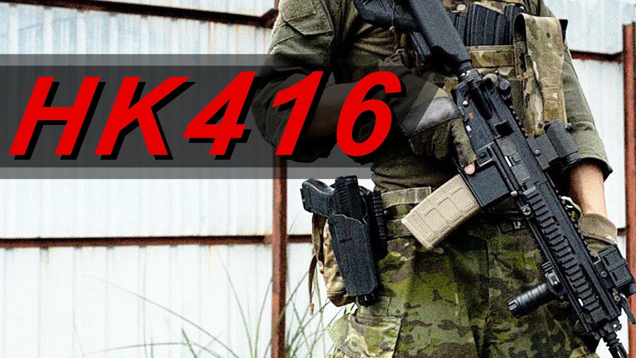 Airsoft gameplay | TM HK416 - YouTube