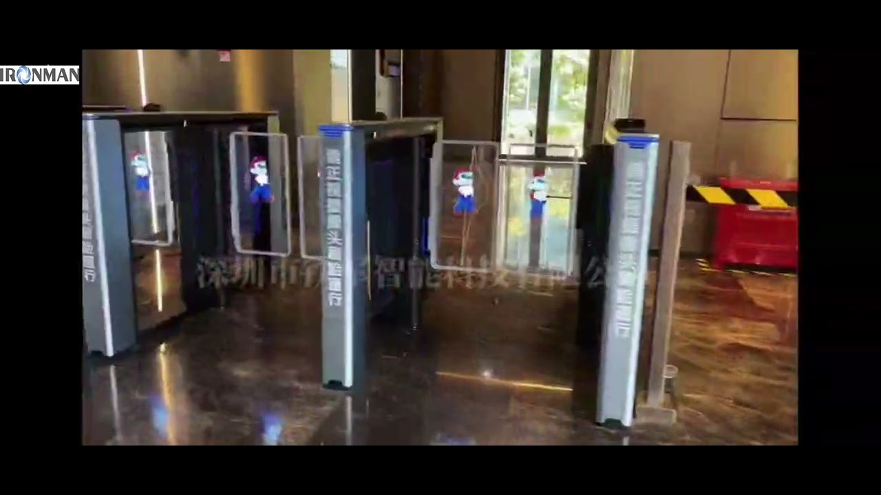 Smart Pedestrian Gates: Secure & High-Speed Access Solutions - YouTube