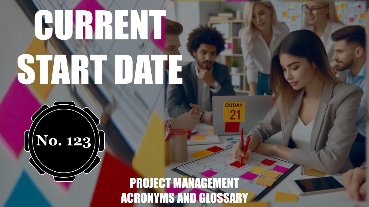 📖Current Start Date 🔄 Project Management Acronyms and Glossary | No ...