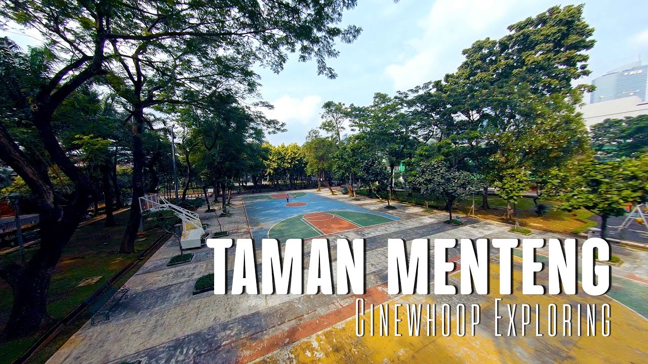 Menteng City Park, Cinewhoop Exploring | Cinematic FPV Drone Tour 4K ...