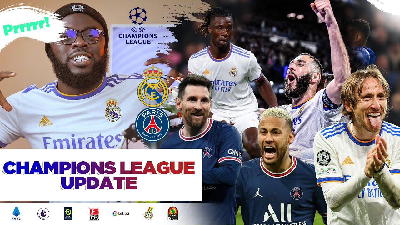 Real Madrid Through To The Quarter Finals Of The UCL After Beating PSG ...