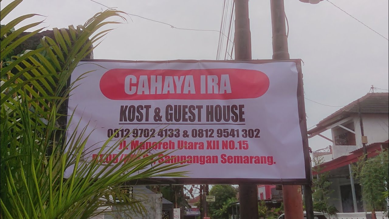 KOST DI SEMARANG SAMPANGAN KOST CAHAYA IRA #kost #sampangan #semarang # ...