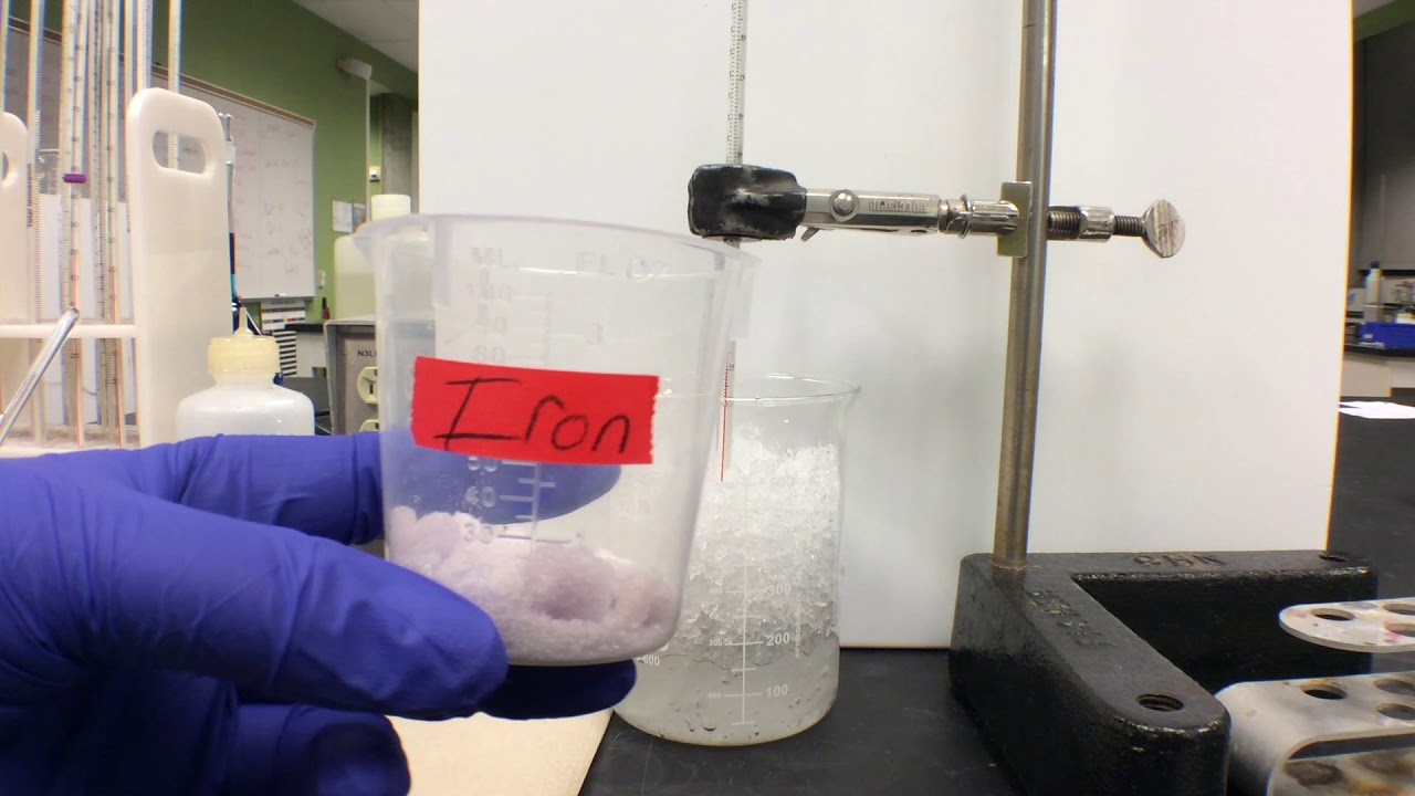 Solute Four: Iron (III) Nitrate nonahydrate - YouTube