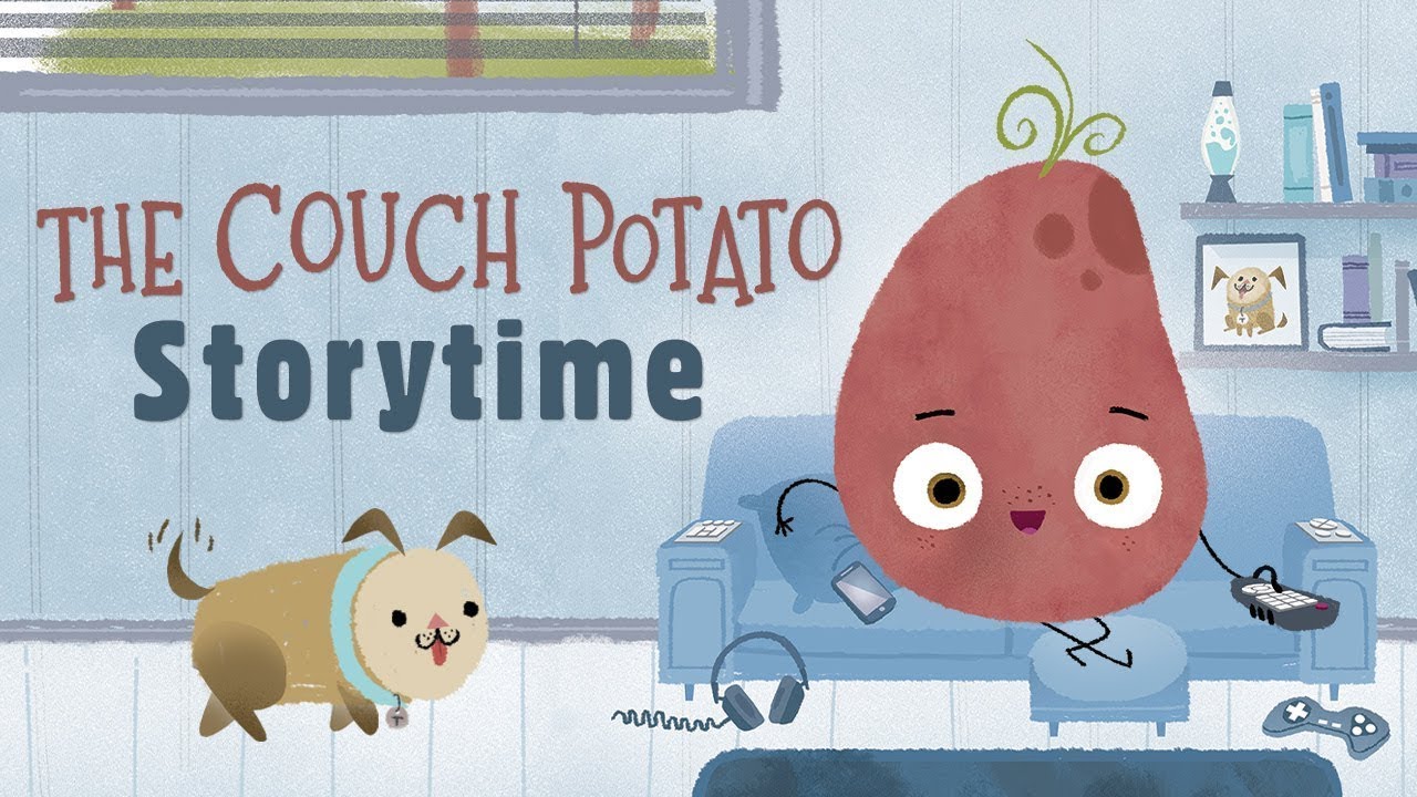 The Couch Potato | 5 Minute Bedtime Story by Jory John Read Aloud - YouTube