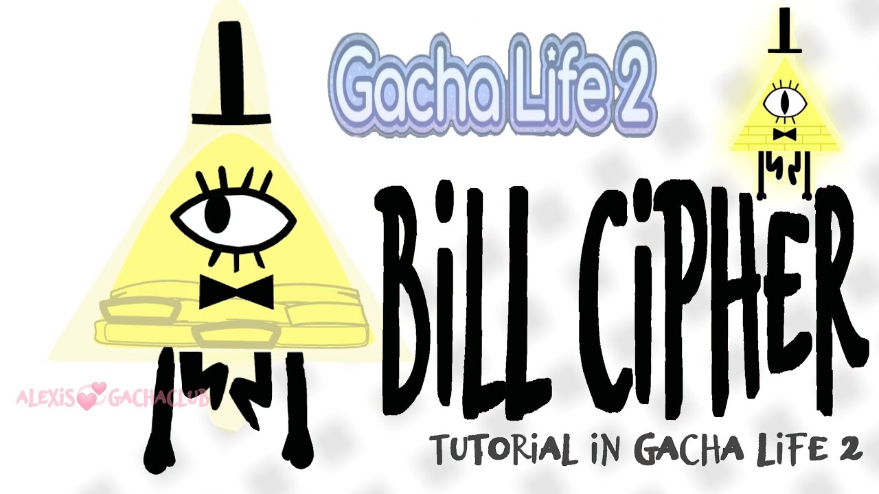 💞How to make BILL CIPHER ( GRAVITY FALLS) in Gacha Life 2 💞 #gacha # ...