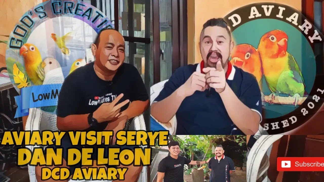 Aviary Visit Dan De Leon of DCD AVIARY from IMUS CAVITE / Collection ng ...
