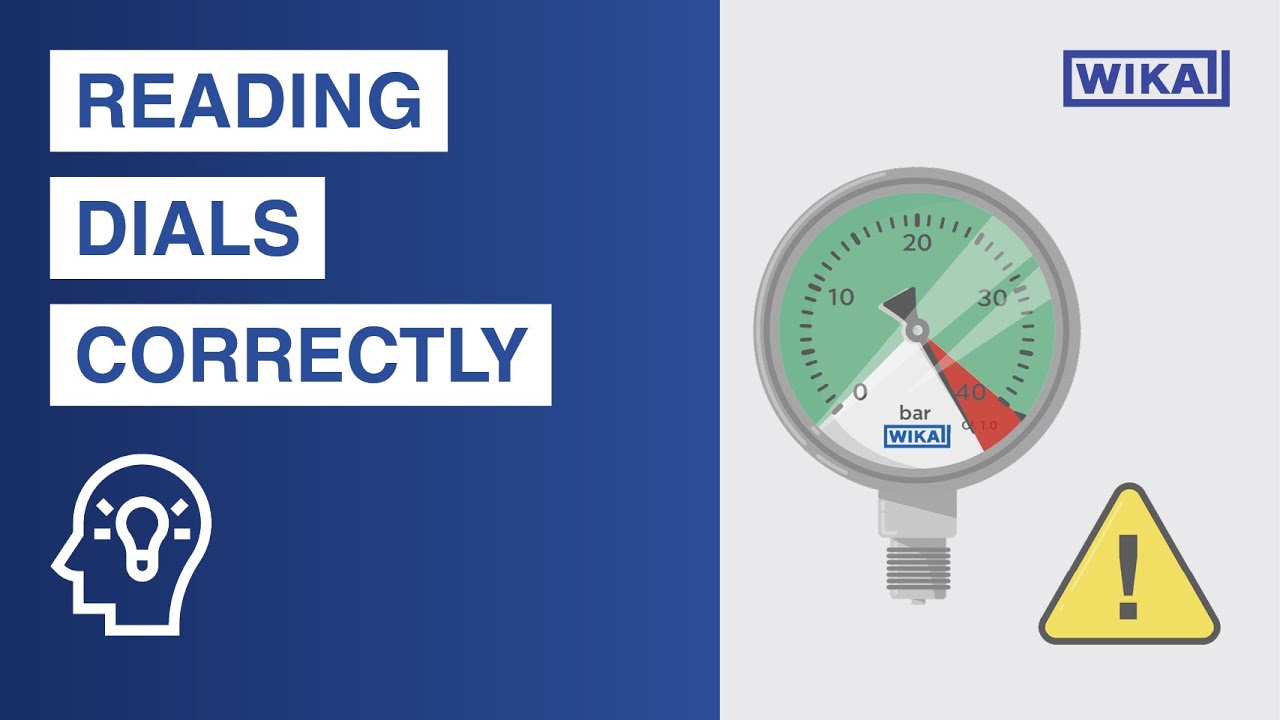 Correct Reading Of Pressure Gauges And Thermometers What To Look Out