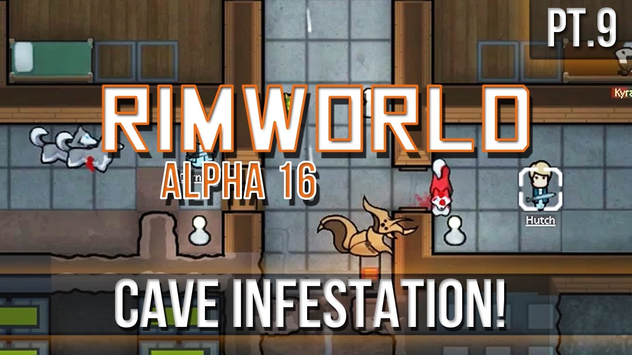 RIMWORLD - Cave Infestation! [Pt.9] A16 - YouTube