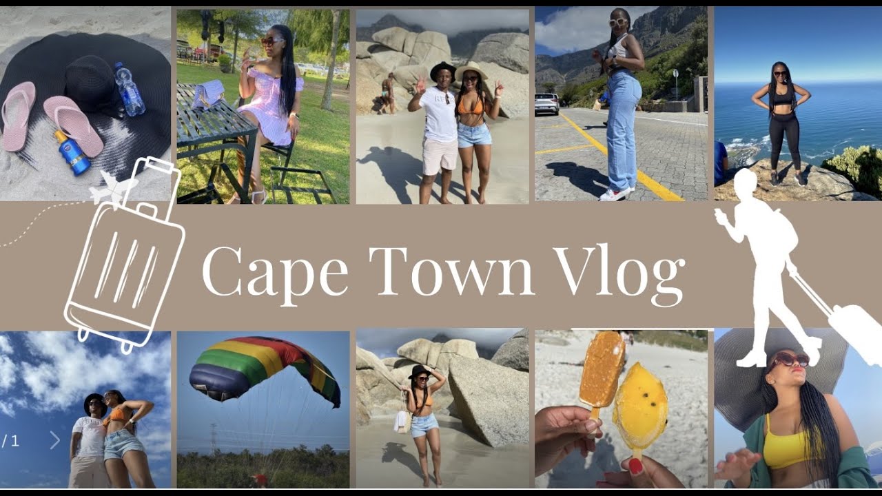 Cape Town Vlog: Sky Diving| Jet Ski | Paragliding | Beach Visits | And ...
