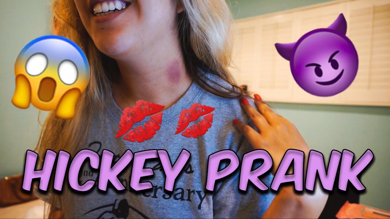 Pulling The Hickey Prank On My Boyfriend 😈 Youtube 6262