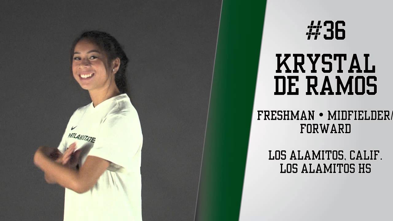 Freshman Midfielder/Forward Krystal de Ramos - Portland State Women's ...