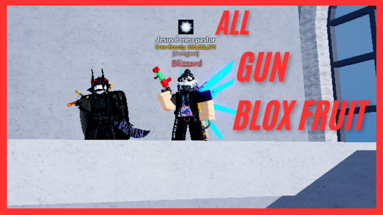 GUN REWORK APPEARANCE SHOWCASE (BLOX FRUIT) - YouTube