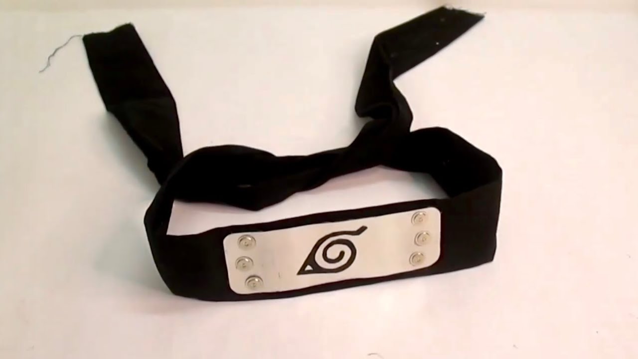 How to make Naruto headband easily || step by step - YouTube