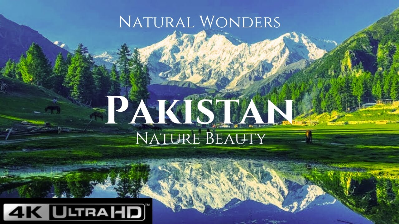 PAKISTAN 4K Calming Relaxing Music and Nature Video Ultra HD #waterfall ...