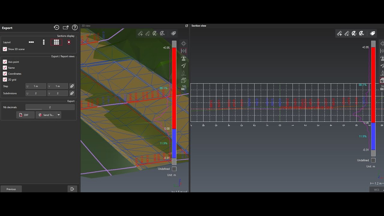 Cyclone 3DR - Comparing Roadway Cross Sections - YouTube