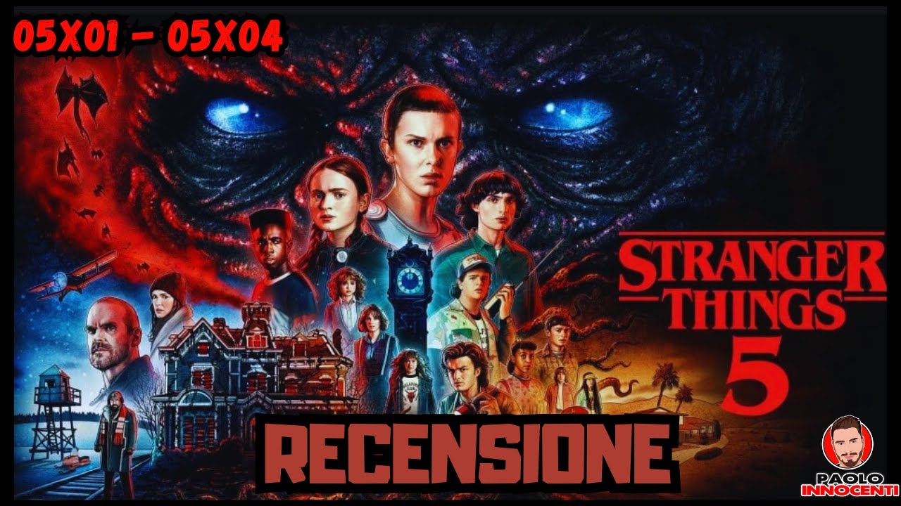 RECENSIONE: STRANGER THINGS VOL.1 - 05X01 / 05X04 - YouTube