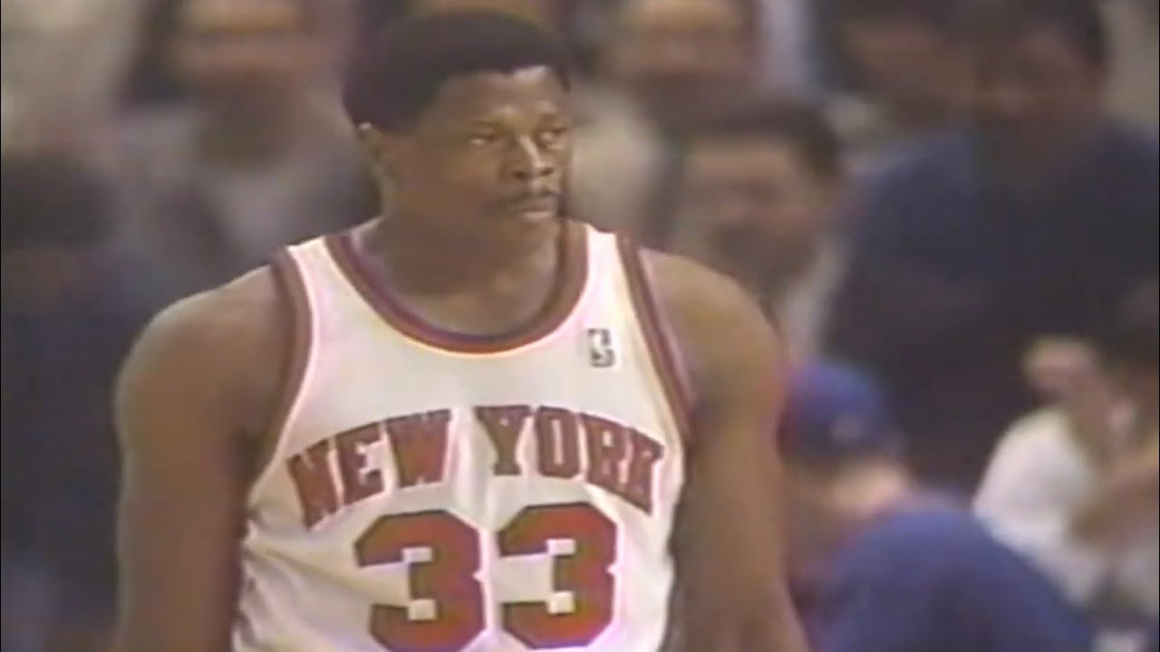 Patrick Ewing Triple Double 28pts 15rebs 11asts vs Hornets (1996) - YouTube